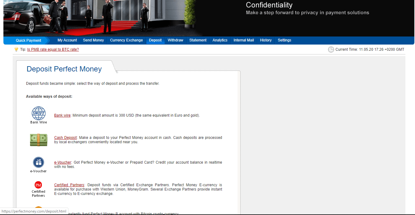 Perfect Money – A Guide on How to Open an Account and Deposit Cash ...