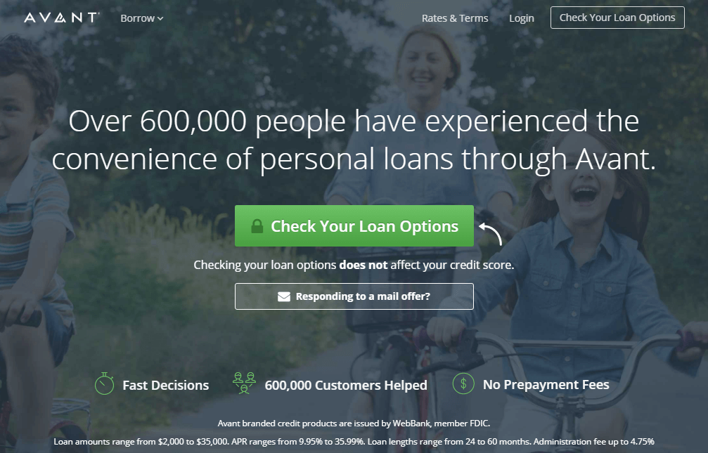 Avant Loan Review 2021 | Loan Options, Rates And Limits - LearnBonds.com