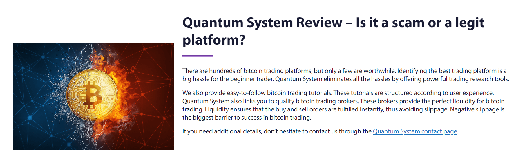 Quantum System Review 2023 – Is this Trading Robot a Scam? - LearnBonds.com